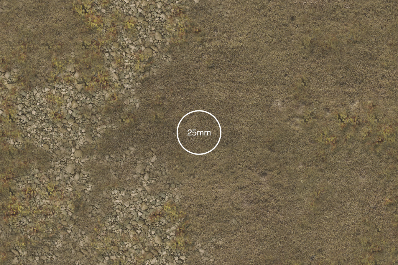 Tabletop Battle Mat Grasland | 4 x 4 Fuß | 49,95€ - Dunkelwald.Store