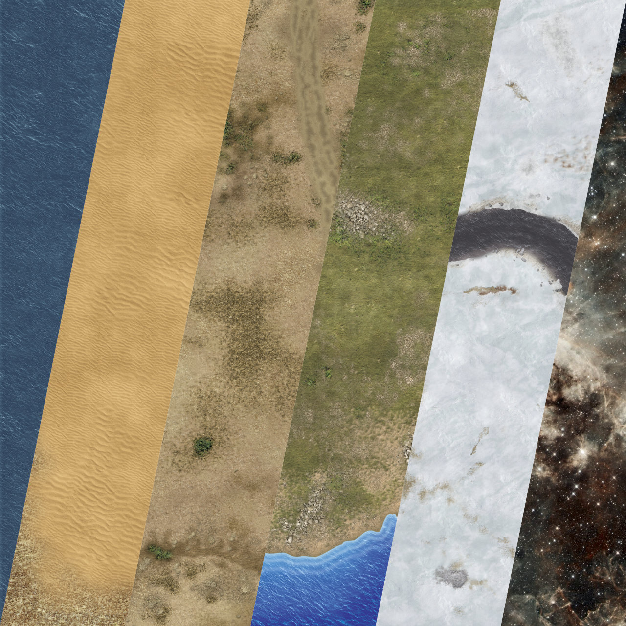 Tabletop Battle Mat Doppelseitig | 4 x 3 Fuß Dunkelwald.Store