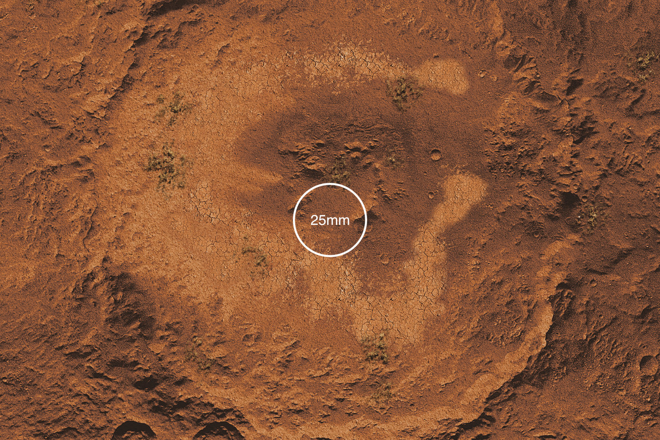 Tabletop Battle Mat Mars | 4 x 3 Fuß | 44,95€ - Dunkelwald.Store