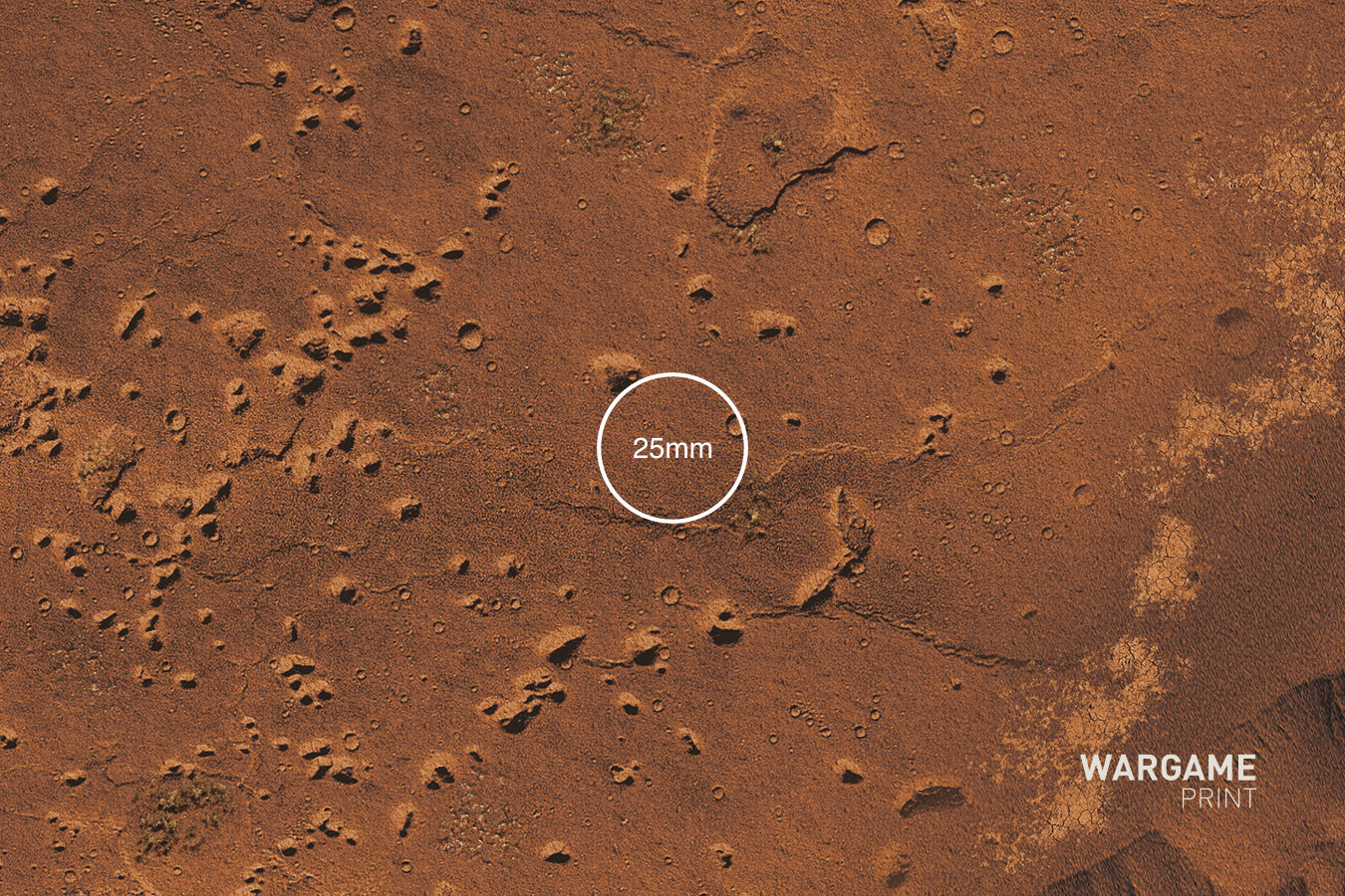Tabletop Battle Mat Mars | 4 x 3 Fuß | 44,95€ - Dunkelwald.Store