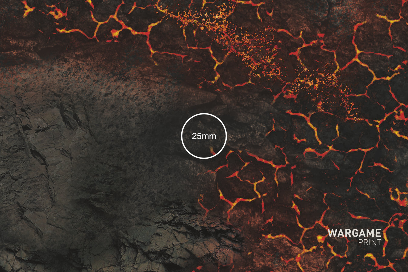 Tabletop Battle Mat Lava | 4 x 3 Fuß | 44,95€ - Dunkelwald.Store