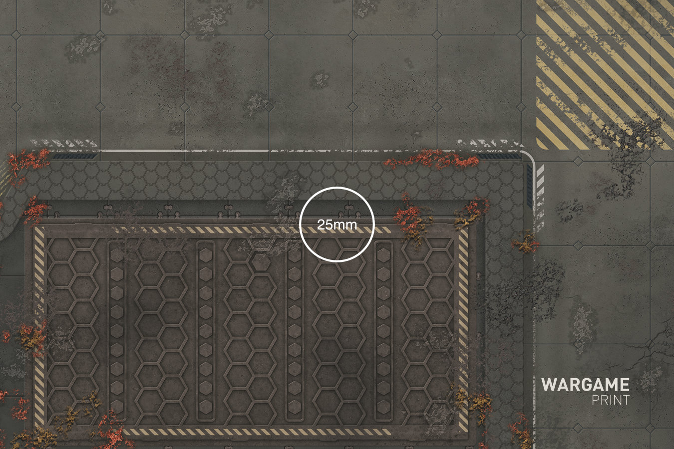 Tabletop Battle Mat Stadt | 3 x 3 Fuß | 39,95€ - Dunkelwald.Store