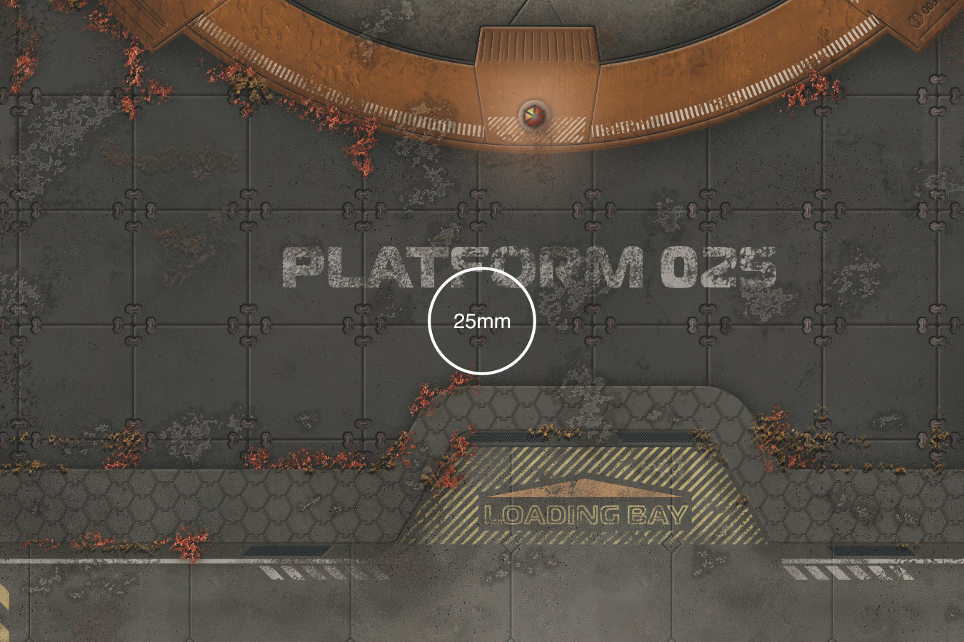 Tabletop Battle Mat Stadt | 4 x 4 Fuß | 49,95€ - Dunkelwald.Store