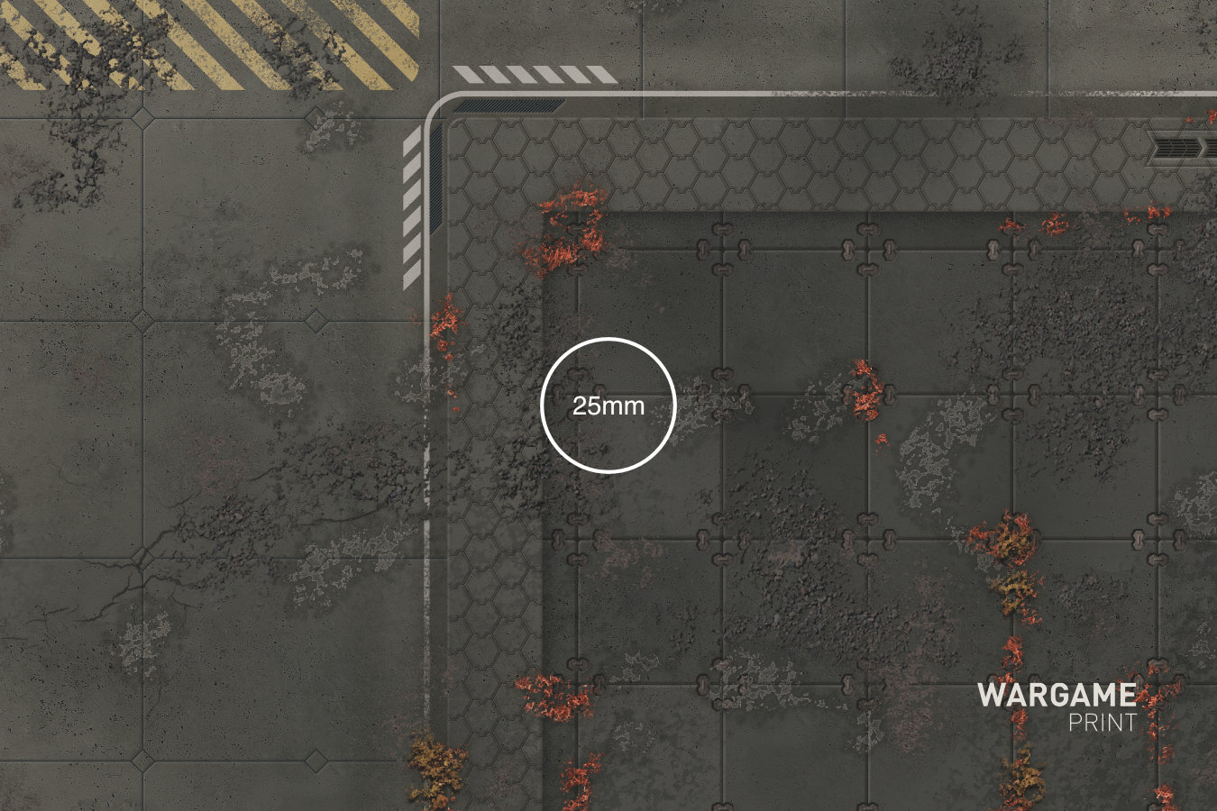 Tabletop Battle Mat Stadt | 4 x 4 Fuß | 49,95€ - Dunkelwald.Store